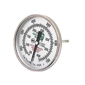 TEL-TRU LG DIAL Temp Gauge 3"