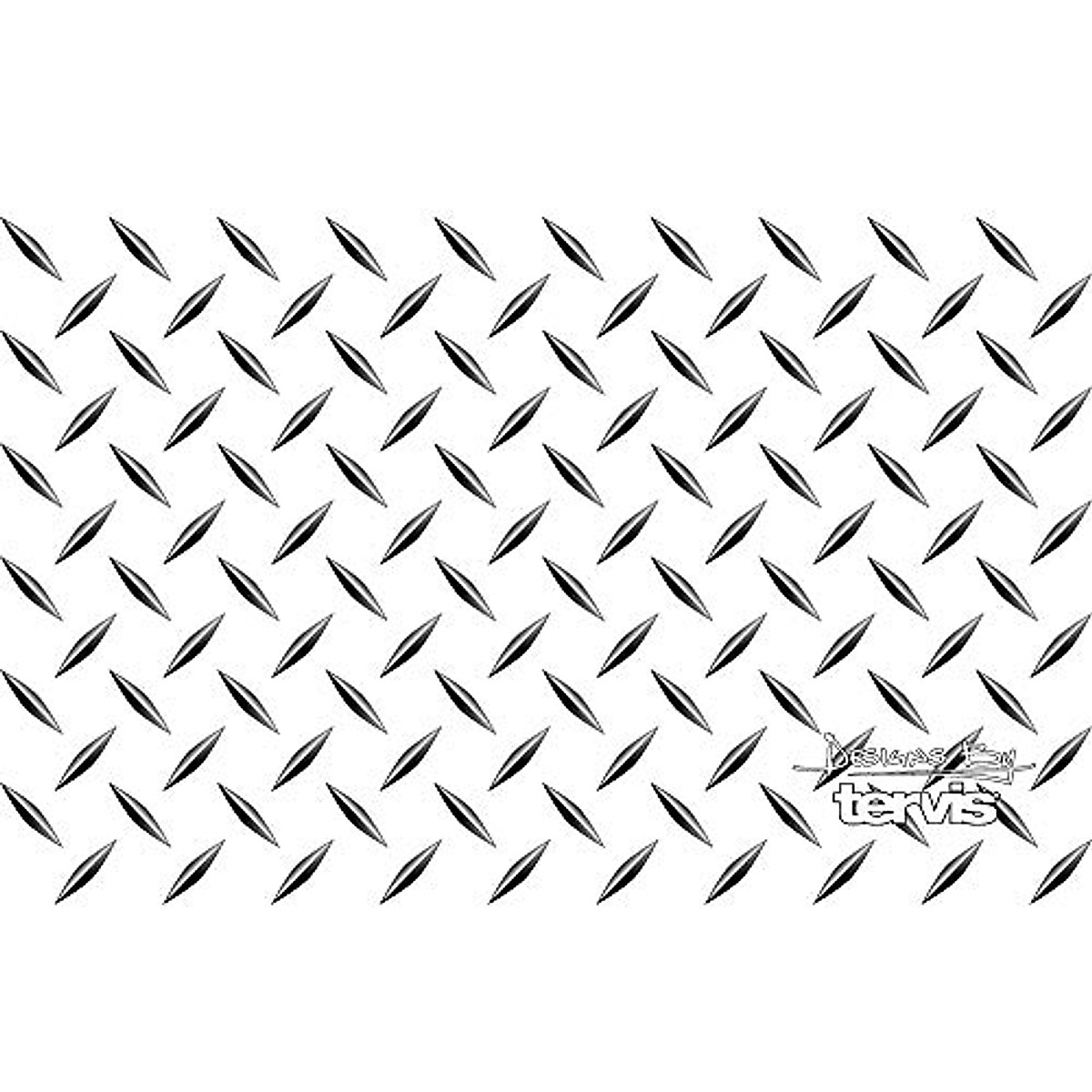 Tervis Diamond Plate Triple Walled Insulated Tumbler Travel Cup Keeps Drinks Cold & Hot, 20oz Legacy, Stainless Steel