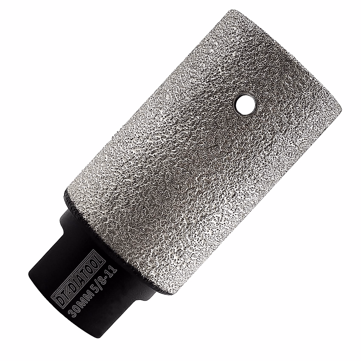 DT-DIATOOL Diamond Finger Bit Coated Milling Bit for Tile Grinder Enlarging Polishing Holes on Porcelain Ceramic Granite Marble Countertop Diameter 30mm, 5/8 inch-11 Thread