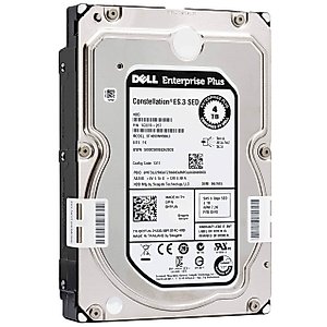 DELL ENTERPRISE CLASS 4TB 7.2K RPM SATA 3.5" 6Gbps HARD DRIVE W/TRAY FOR PowerEdge R210 II R220 R310 R320 R410 R415 R420 R510 R515 R520 R710 R720 R720XD T110 II T310 T320 T410 T420 T620 T710 (Renewed)