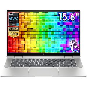 HP - Envy 2-in-1 Laptop - 15.6" Full HD Touch-Screen - Intel Evo Core i7-1355U - 16GB Memory - 1TB SSD - Thunderbolt 4 – Long Battery Life – Windows 11 - W/Clean Cloth
