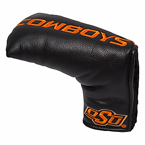 Team Golf NCAA Oklahoma State Cowboys Vintage Blade Putter Cover Golf Club Vintage Blade Putter Headcover, Form Fitting Design, Fits Scotty Cameron, Taylormade, Odyssey, Titleist, Ping, Callaway