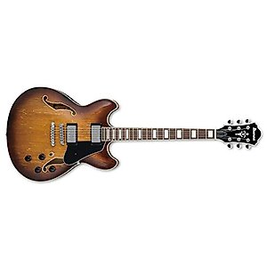 Ibanez AS73-TBC Acoustic-electric guitar Semi-empty 6strings Brown,Wood guitar