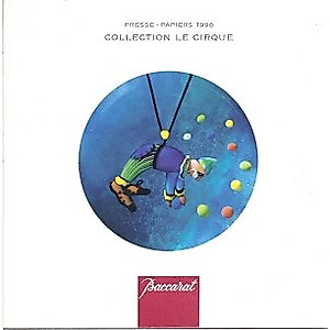 Baccarat Paperweights 1998 Booklet: The Circus Collection - (Presse-Papiers 1998: Collection Le Cirque)