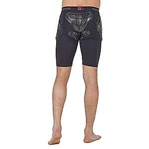 Burton Mens Total Impact Short, True Black, Large