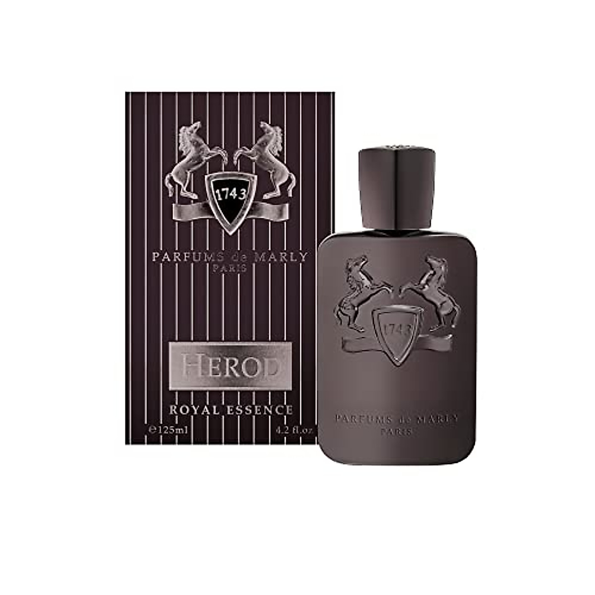 PARFUMS de MARLY - Herod - 4.2 Fl Oz - Eau De Parfum For Men - Top notes Cinnamon, Pepper - Heart notes Tobacco Leaf, Incense, Ciste, Osmanthus - Base notes Vanilla pods, Musk, Woody accord - 125ml