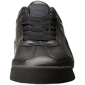 PUMA Mens Roma Sneaker, Basic black-black, 9.5