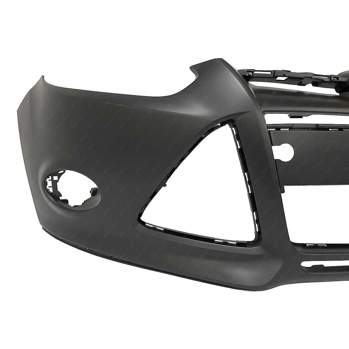 BUMPERS THAT DELIVER - Primered, Front Bumper Cover Fascia for 2012 2013 2014 Ford Focus Sedan/Hatchback 12 13 14, FO1000664