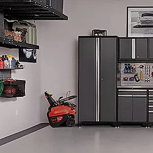 PowerSmart Snow Blower Gas Powered 21-Inch, 212cc Engine Single-Stage Snowblower PS21