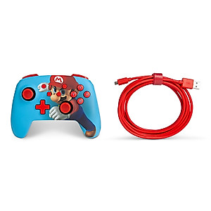 PowerA NSW EnWired Controller Mario Punch