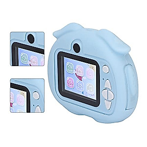 2.0 Inch Kids Camera - 1920x1080 HD LCD Screen, 1080P Digital Video Camera for Video Recording, 32GB Expandable Storage Space, 20MP Dual Cameras, Selfie, Timing, Playback