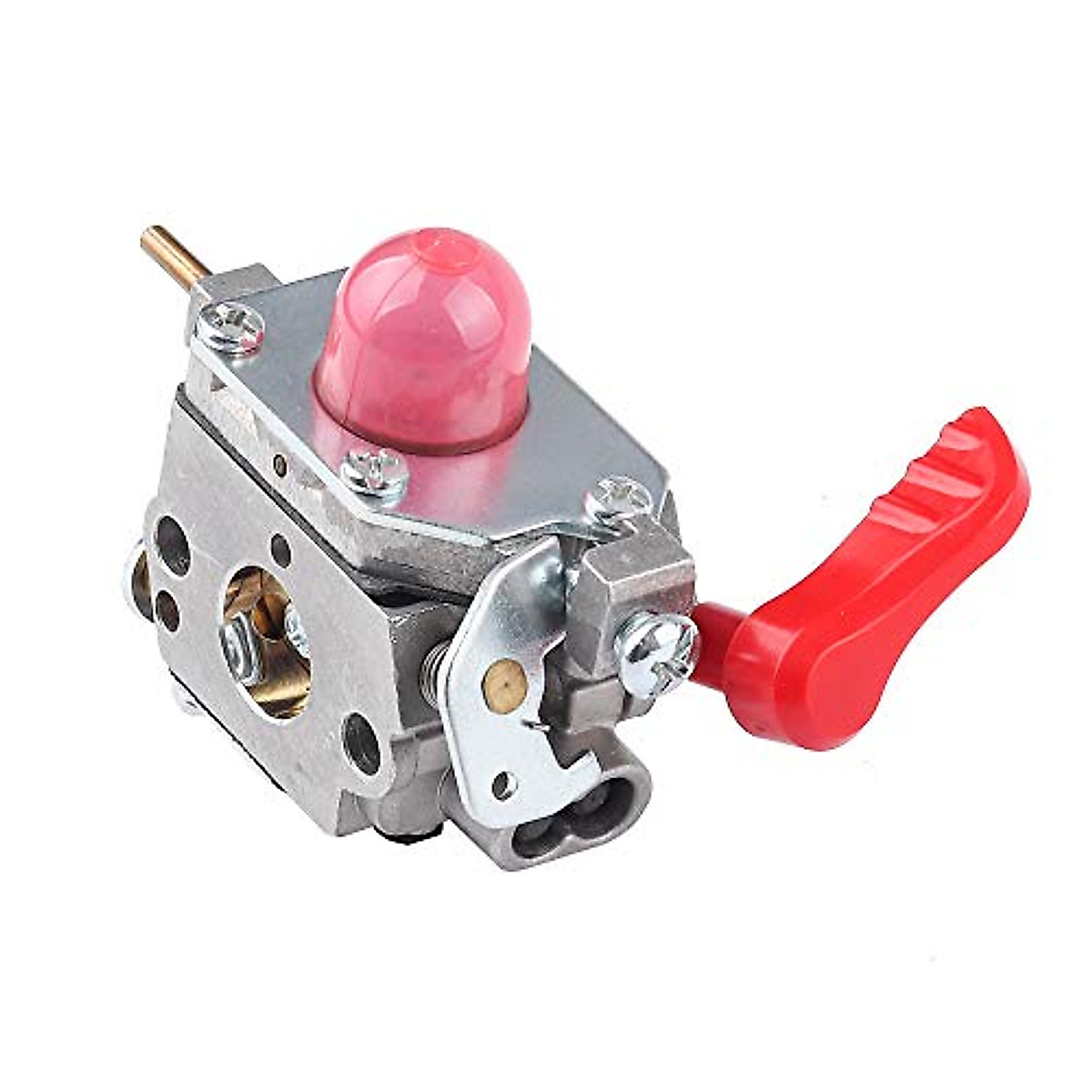 Leopop C1U-W43 545081857 Carburetor for Poulan BVM200FE VS-2 Leaf Blower Zama C1U-W43A Carb Craftsman 25CC 358794763 Blower with Fuel Filter Spark Plug