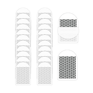24 Pack Refill Glue Card Compatible with LiBa FT06 Flying Insect Trap, Replacement Sticky Glue Boards for Fruit Fly Traps for Indoors