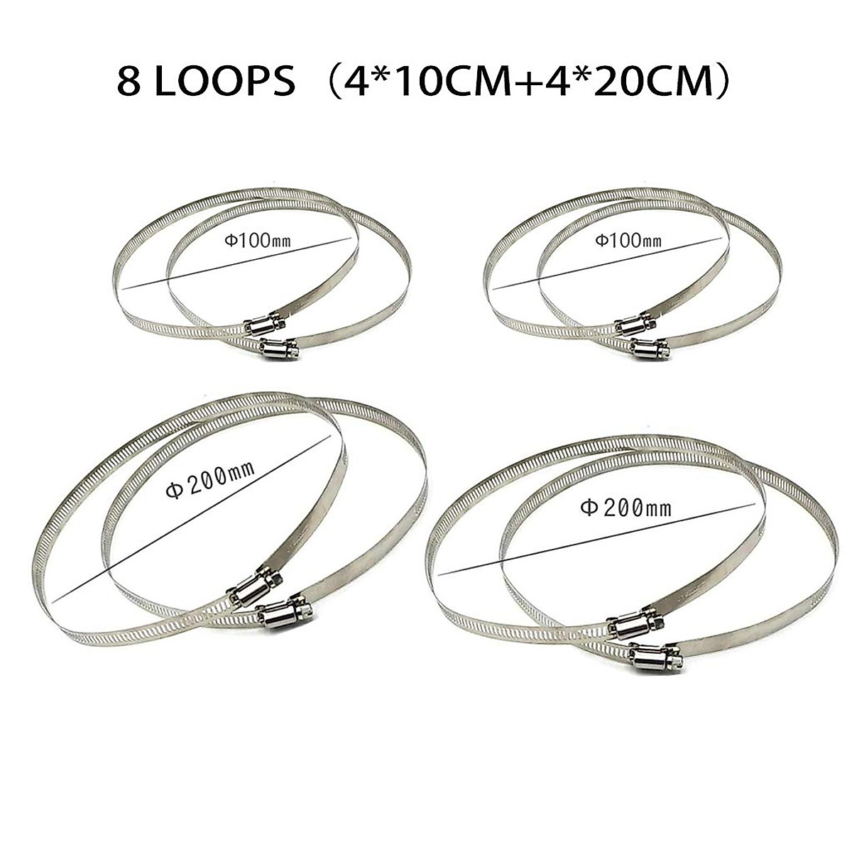 Ahn'Qiraj 2Pcs Universal Vertical Pole Mount Bracket Mount Camera Adapter for CCTV Security Camera Ptz Dome Vertical Pole Wall Mounting Bracket with 8 Loops