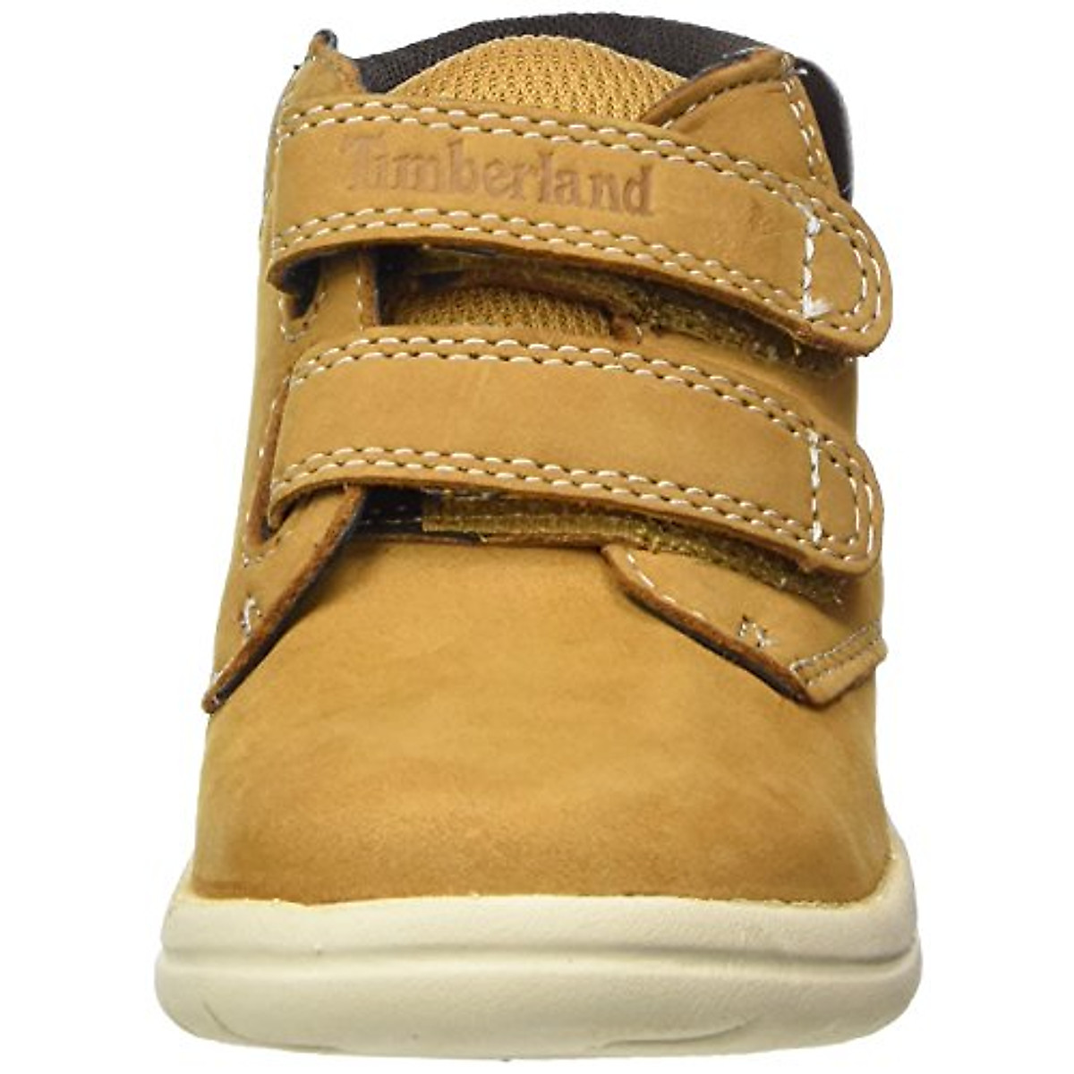 Timberland Baby Toddle Tracks Hook-and-Loop Bootie, Wheat Nubuck, 5.5 US Unisex Infant