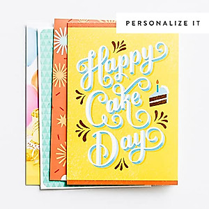 DaySpring - Birthday - Celebrating You - 12 Boxed Cards (60939),Yellow