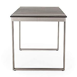 Christopher Knight Home Harding Dining Sets, Gray + Silver + Taupe
