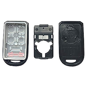 Horande Replacement Keyless Entry Key Fob Cover Case fit for 2006 2007 2008 2010 Honda Odyssey Key Fob Shell (6 Buttons)