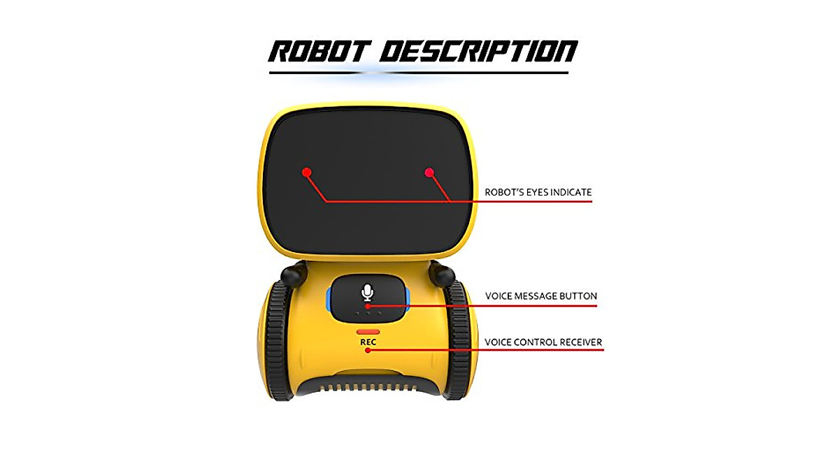 REMOKING Robot Toy – Interactive Kids Robot for STEM Learning & Fun