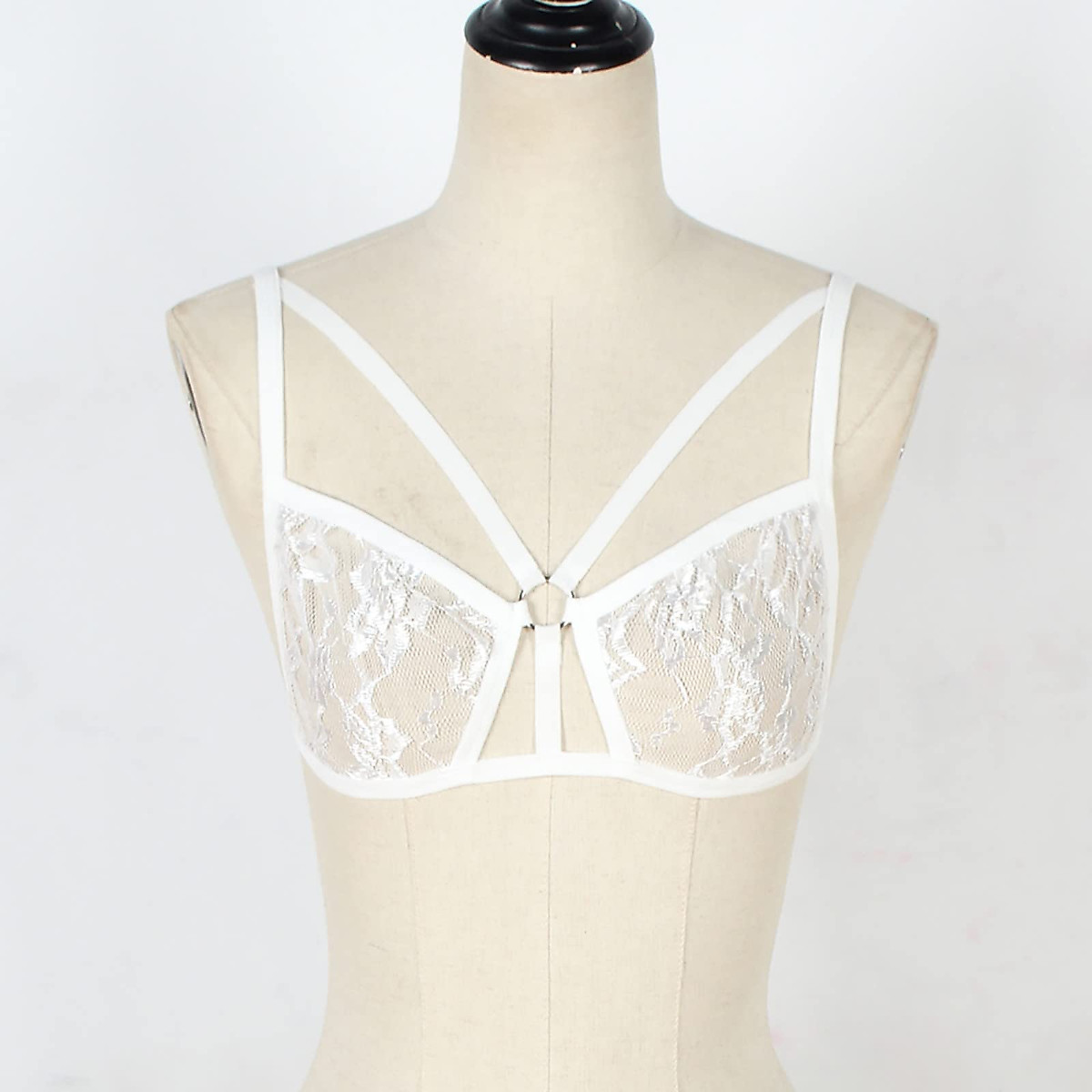 Scyoekwg my placed by me Women Lingerie Set Sexy Lace Bra and Panty Set Bralette Lingerie 2 Piece Babydoll Bodysuit Naughty Slutty Sleepwear