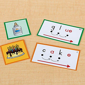 Really Good Stuff Tap and Blend Long Vowel Cards - 168 Cards