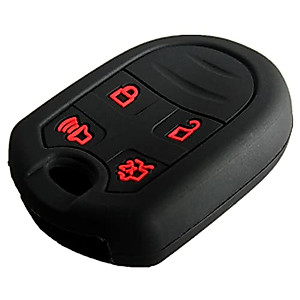 Smart Key Fob Cover Case Protector Keyless Remote Holder for Ford F150 F250 F350 Trunk Explorer Mustang Fusion Taurus Expedition Lincoln MKS MKX MKZ Navigator