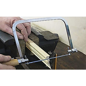 Zona 36-678 Coping Saw Blades, 6-1/2-Inch Long Between Pins, 125-Inch x 020-Inch x 15 TPI, 4-Pack