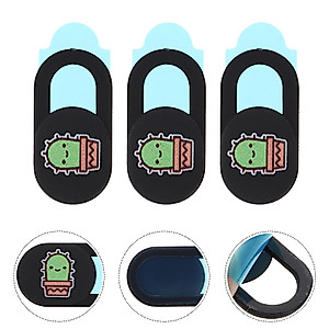 Hemobllo 3pcs Privacy Cover Webcam Protectors Laptop Covers Webcam Covers -Peeping Covers Covers Laptop Privacy Covers Tablet Covers