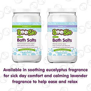 Kids Calming Bath Salts with Natural Essential Oils - Eucalyptus Scent, 15 oz, Pack of 1
