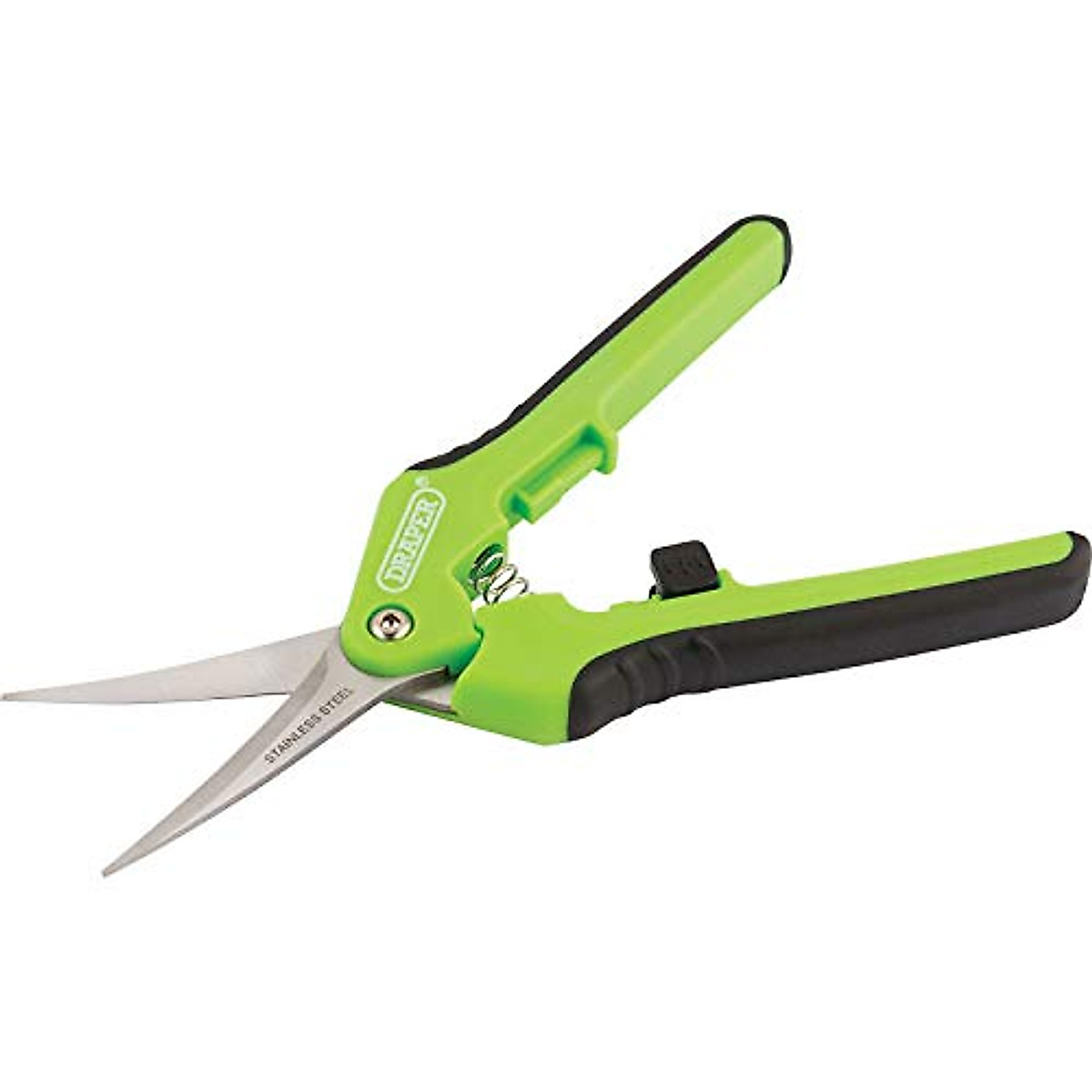 Draper 73729 165 mm Soft-Grip Precision Curved Pruning SecateursDraper 73729 165 mm Soft-Grip Precision Curved Pruning Secateurs