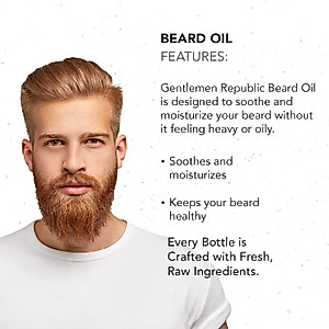 Premium Beard Oil - Nourish and Tame Your Beard with Our Genuine Grooming Formula - 1oz Bottle for Softness, Shine, and Style - Enhance Your Daily Grooming Routine