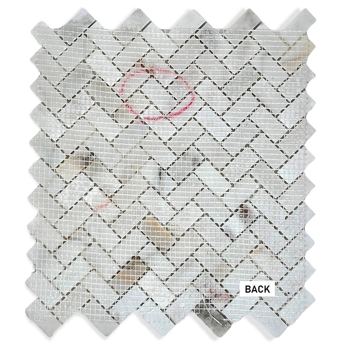 Tenedos Calacatta Gold Oro Grayish Marble Herringbone Mosaic Floor Wall Tile Backsplash Polished for Kitchen, Bathroom Shower, Fireplace Surround, Accent Decor