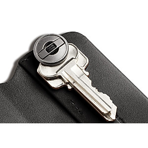 Bellroy Key Cover – Third Edition (Leather Key Holder, Holds 2 – 4 Keys) - Black