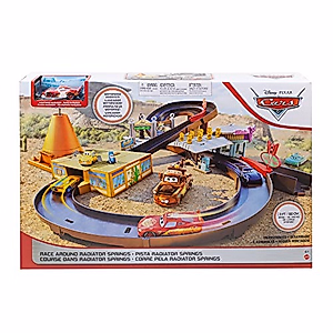 Disney Cars Toys Race Around Radiator Springs Playset