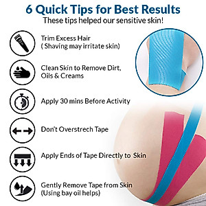 Back & Bump Comfort Pregnancy Tape - Maternity Belly Support Tape | #1 Pregnancy Gifts For Women, Pregnancy Belt - Gift for Expecting Mom (Black)
