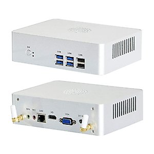 PARTAKER Intel 6th Generation i7 6650U CPU, Mini PC Desktop Computer, 8GB Ram 128GB SSD 1TB HDD, HD Port,VGA, LAN, 4*USB 3.0, 2*USB2.0,Windows 10 Pro
