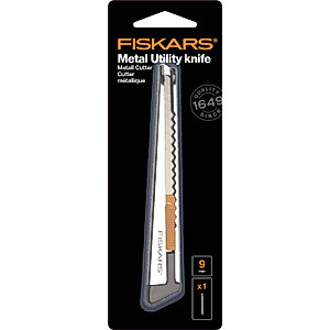 Fiskars All Metal Professional Flat Cutter 9 mm, Orange/Metal, 1004619
