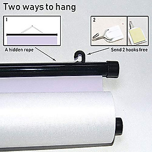 Nice Captain Early Modern Country Flag Scroll Poster National Flag Banner Wall Art Home Decor 75x50cm (Sublime State of Persia)