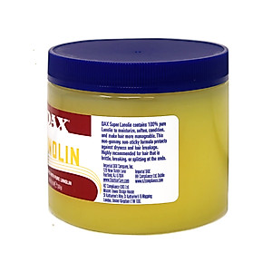 Dax Conditioner 100% Pure Lanolin 14 Ounce Jar (118ml) (2 Pack)