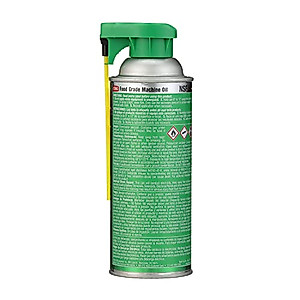 CRC 03081 General Purpose Food Grade Machine Oil Spray, (Net Weight: 11 oz.) 16oz Aerosol,Clear