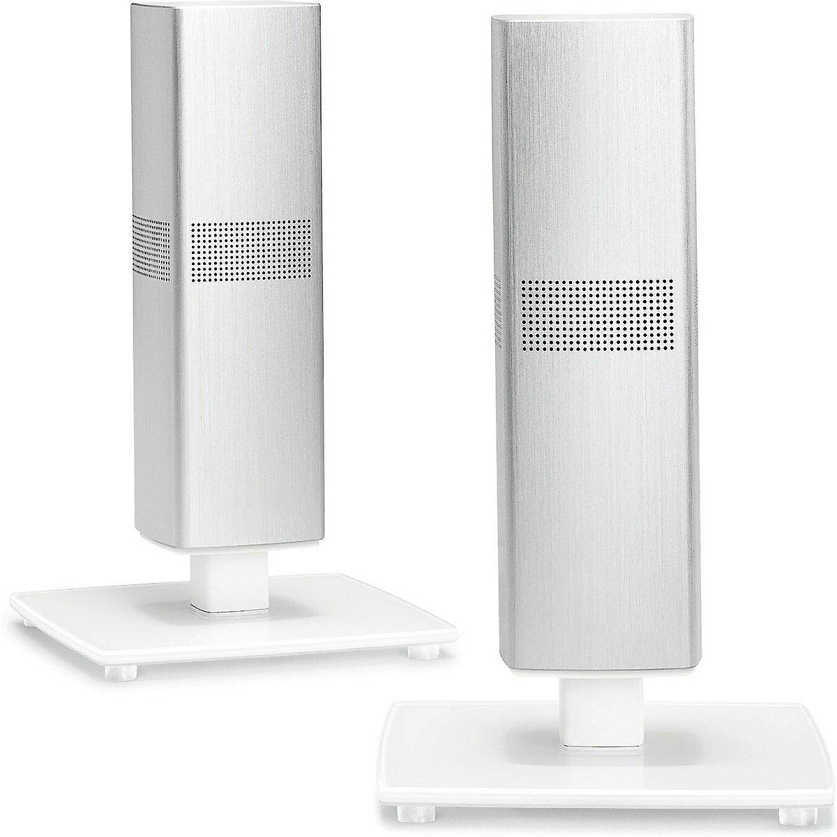 1 Pair of White Table Stand for Bose OmniJewel Lifestyle 650 Home Entertainment System, Speakers Table Stand Replacement