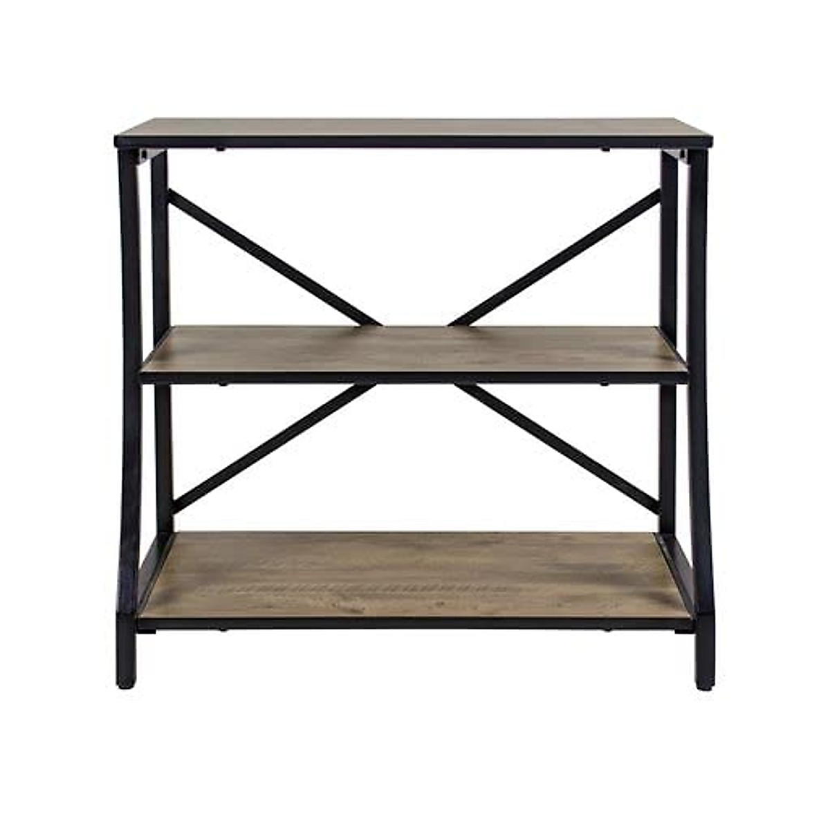 Aquatic Fundamentals 29/37 Gallon Metal/Wood, Aquarium Stand, Console Table, 31" L x 15" W