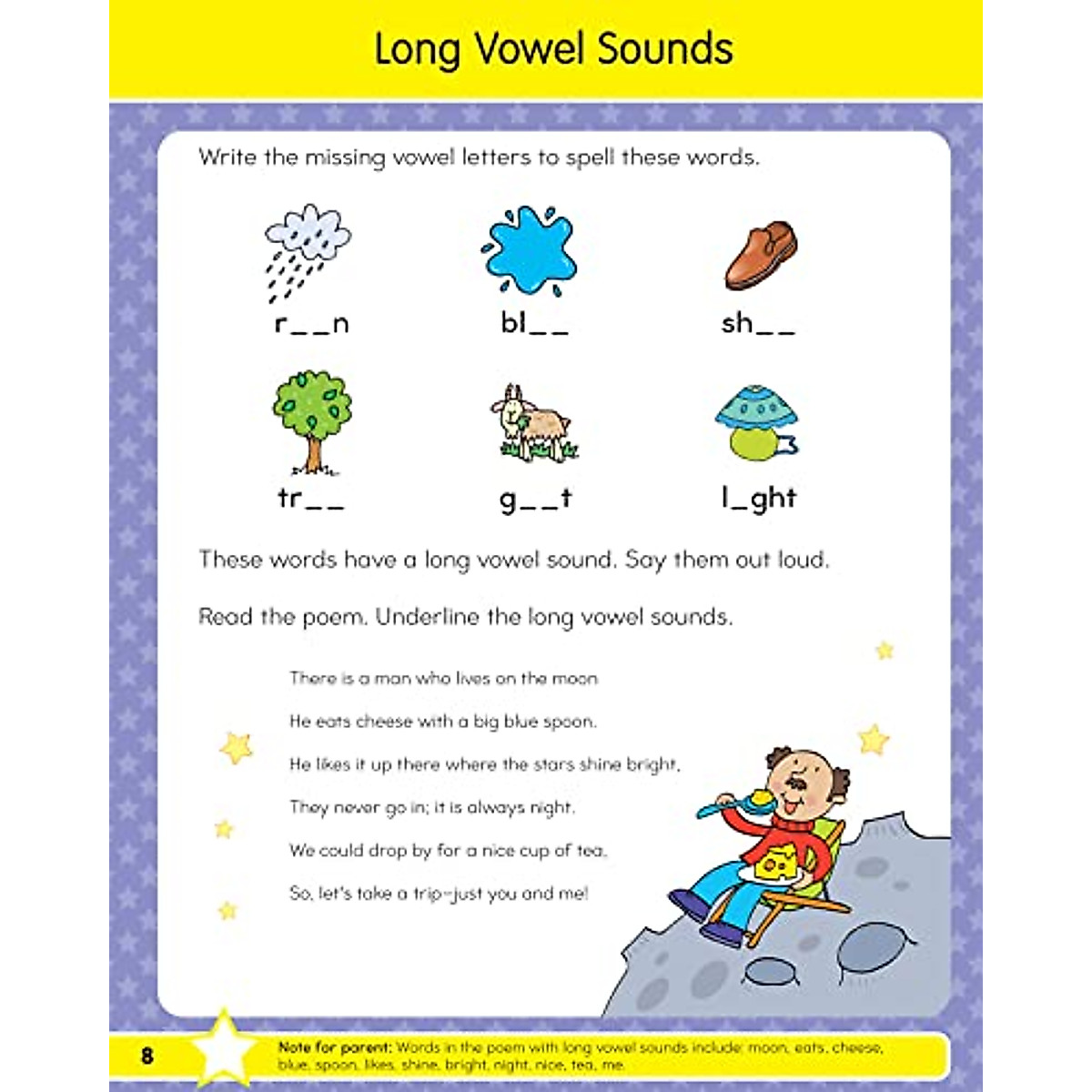 3rd Grade BIG Workbook All Subjects for Kids 8 - 9 includes 220+ Activities, Spelling, Grammar, Reading Comprehension, Writing, Math, and More