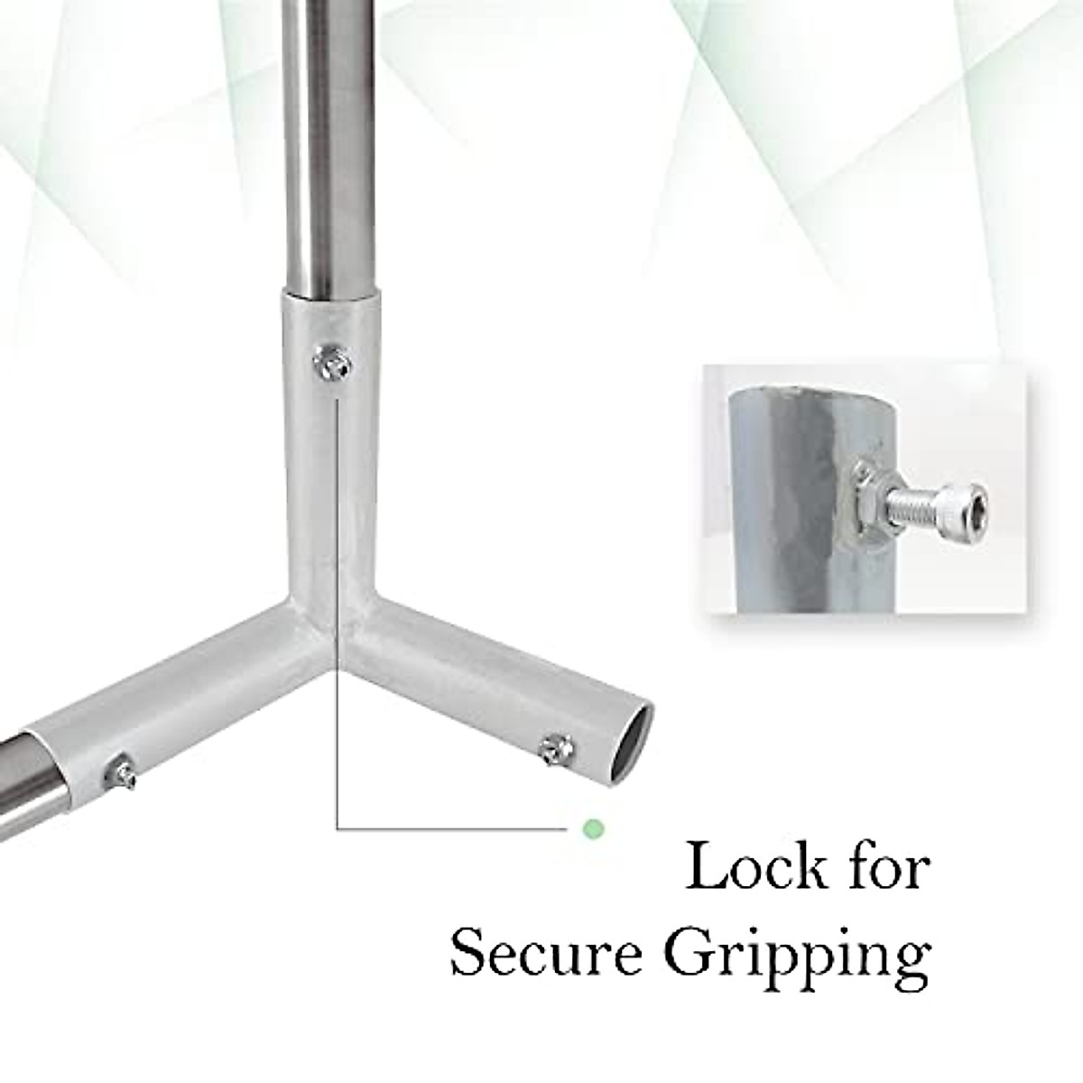 Simond Store Canopy Fittings KIT for 10’X 30’ Frame Slant Roof, Low Peak Connectors for Boat Shelter Carport Frame Outdoor Canopies Garden Shade Party Tents Garage Batting Cage