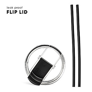 Simple Modern Travel Coffee Mug Tumbler with Flip Lid | Reusable Insulated Stainless Steel Cold Brew Iced Coffee Cup Thermos | Gifts for Women Men Him Her | Voyager Collection | 16oz | Almond Birch