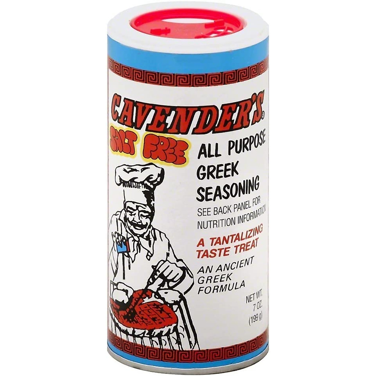 Cavenders All Purpose Greek Seasoning, Salt Free(No MSG), 7oz