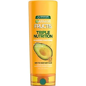 Garnier Fructis Triple Nutrition Conditioner, Dry to Very Dry Hair, 12 fl. oz.