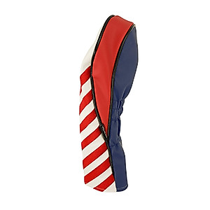Ram Golf USA Stars and Stripes PU Leather Headcover - Driver/Wood Hybrid (Driver + #3 Wood + Hybrid)