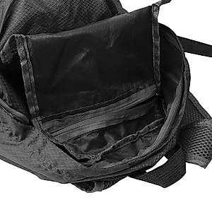 PAXLAMB 25L Backpack Packable Foldable Ultra Lightweight Water Resistant Durable Camping Travel Hiking Daypack for Men Women (Black)