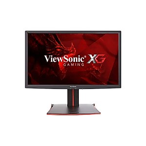 ViewSonic XG2401 24 Inch 1080p 1ms 144 Hz Gaming Monitor with FreeSync Premium Eye Care Advanced Ergonomics HDMI and DP,Black